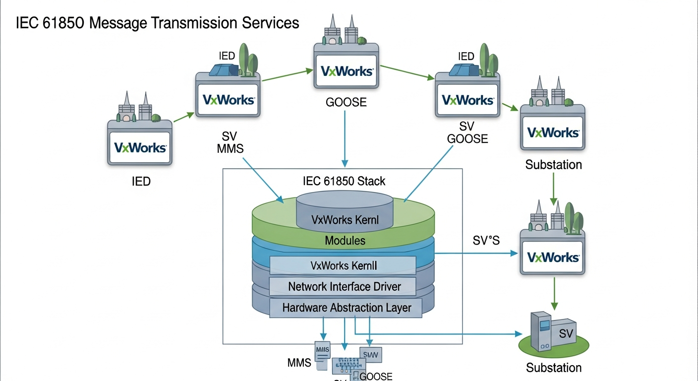 Implementation of IEC 61850 Fast Message Transmission Services in ...