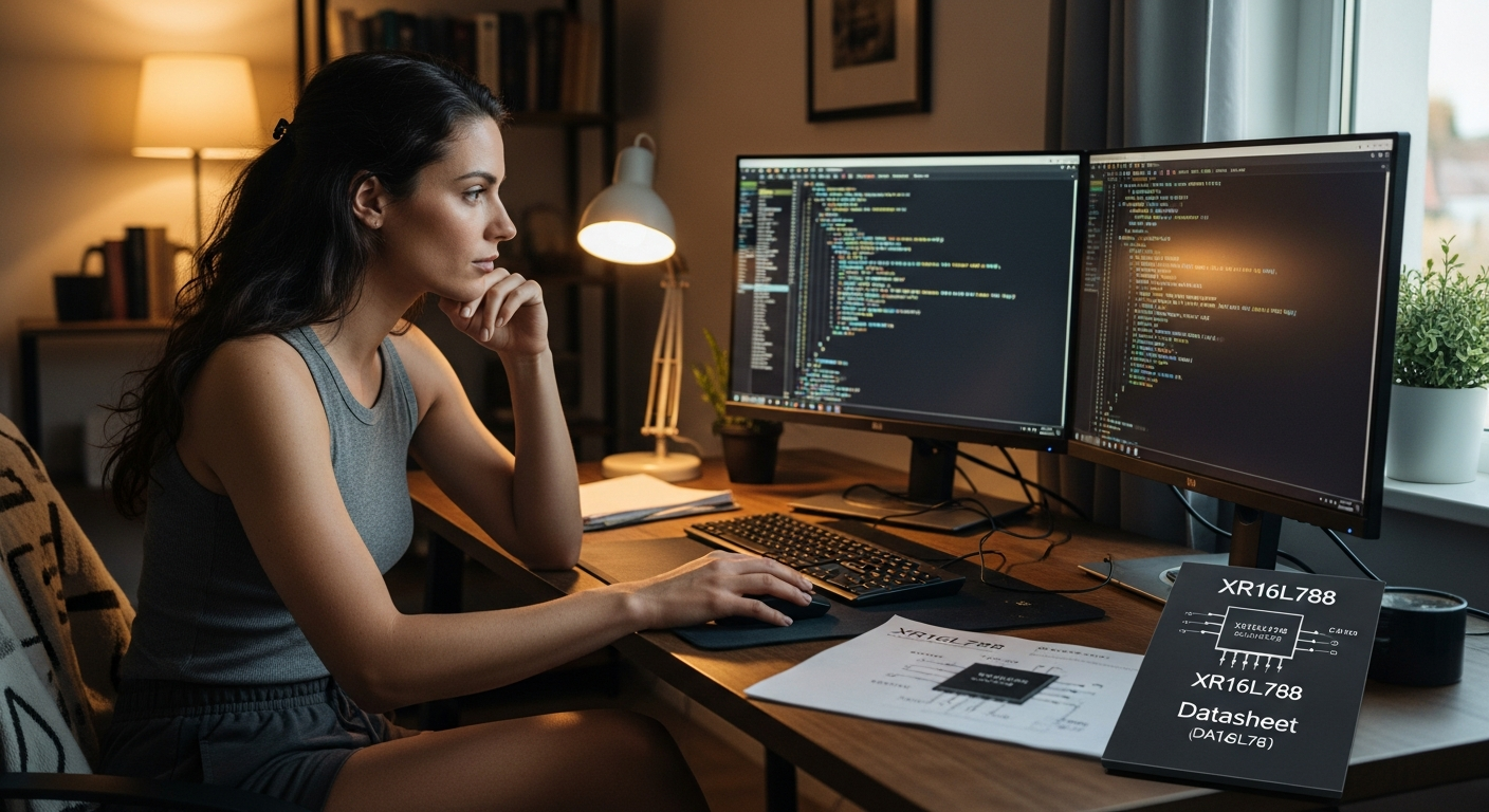 Developing a Dual Serial Port Driver for VxWorks Using XR16L788 · VxWorks6