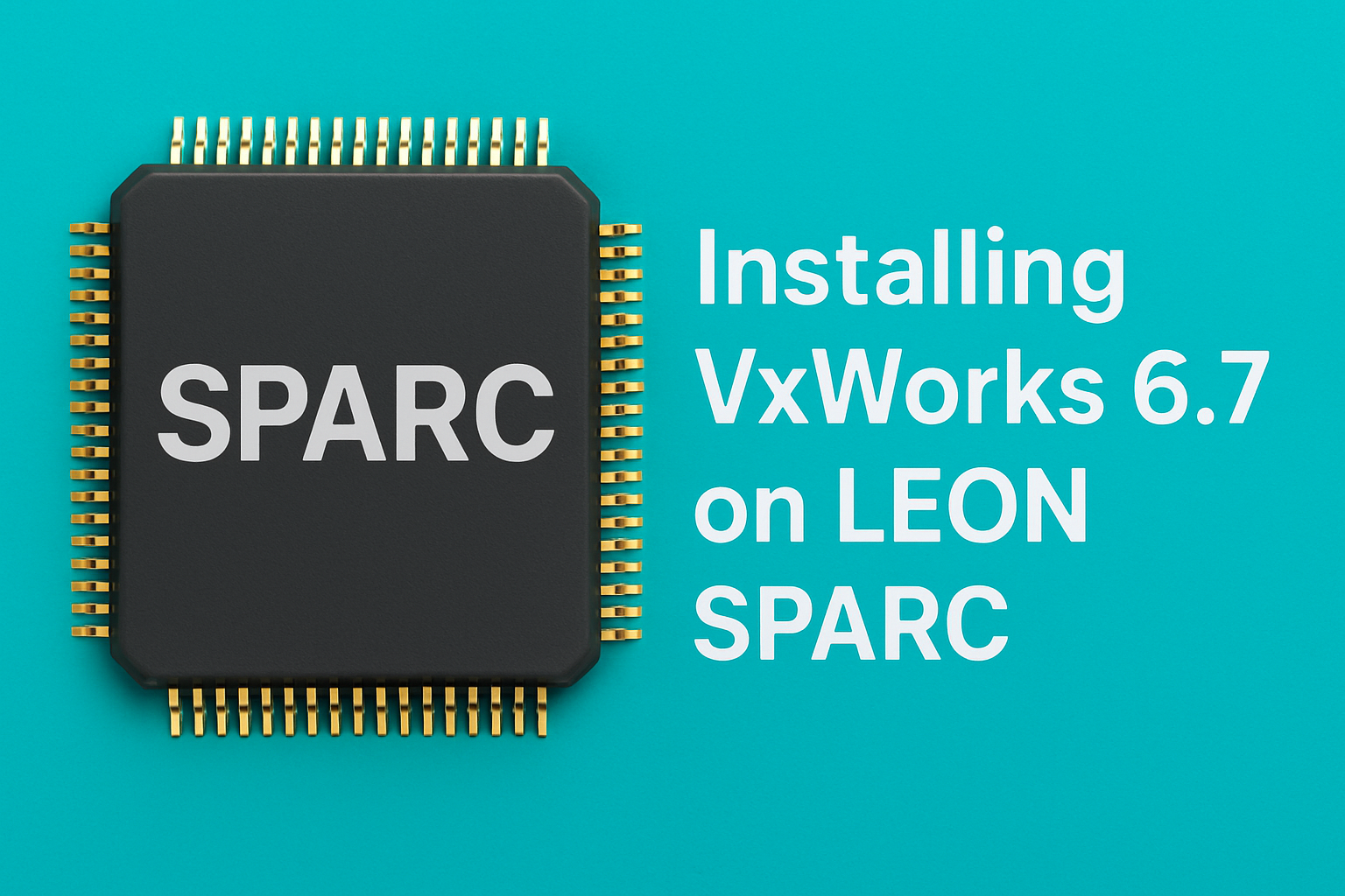 Installing VxWorks 6.7 on LEON SPARC: Step-by-Step Guide · VxWorks