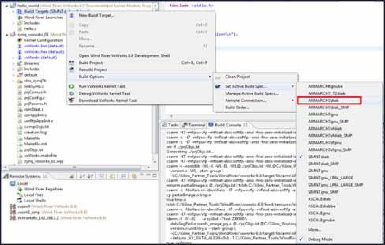 Using VxWorks BSP With Zynq 7000 Ap Soc · VxWorks6
