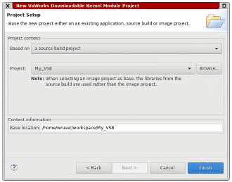 Configuring and Building VxWorks Projects: VSB, VIP, and Applications ...