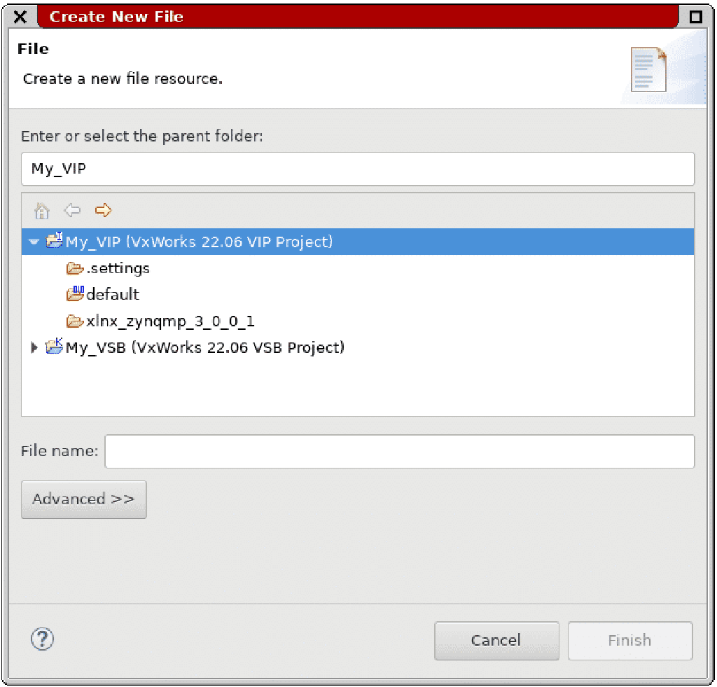 Configuring and Building VxWorks Projects: VSB, VIP, and Applications · VxWorks6