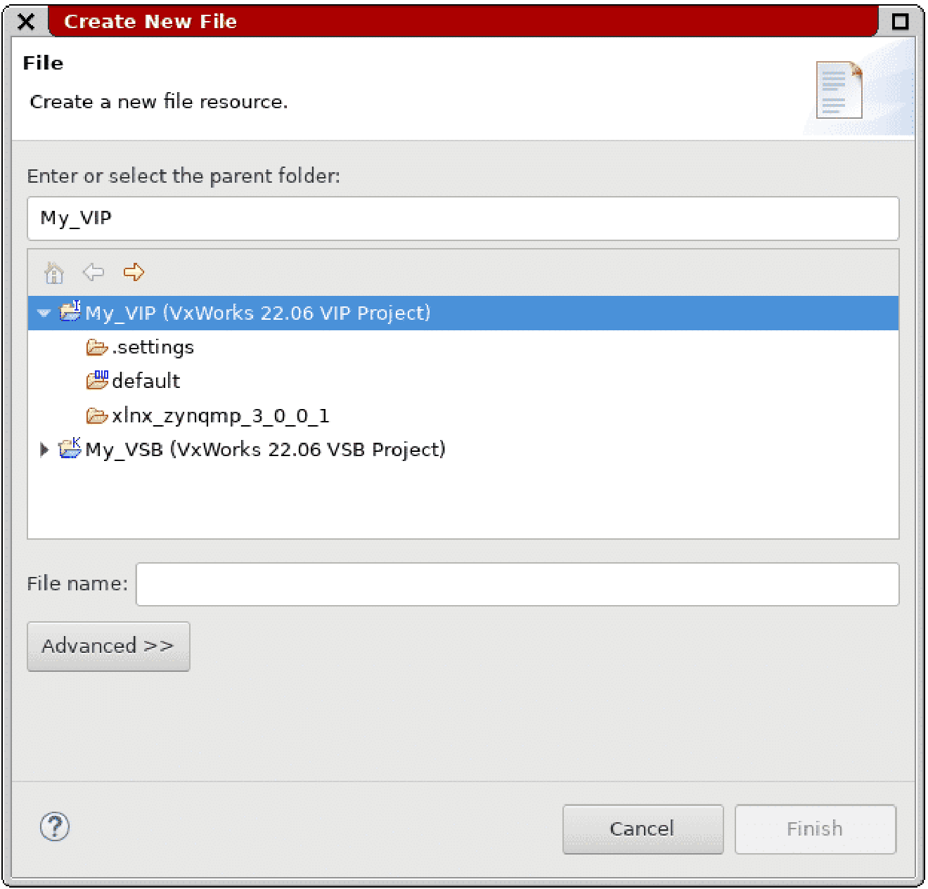 Configuring and Building VxWorks Projects: VSB, VIP, and Applications · VxWorks6
