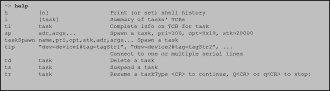 Kernel Shell Configuration and Commands in VxWorks · VxWorks6