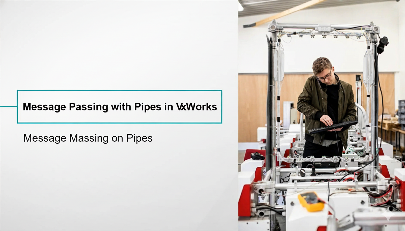 Message Passing with Pipes in VxWorks · VxWorks6