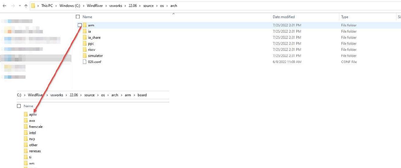VxWorks Directory Structure and Package Management · VxWorks6