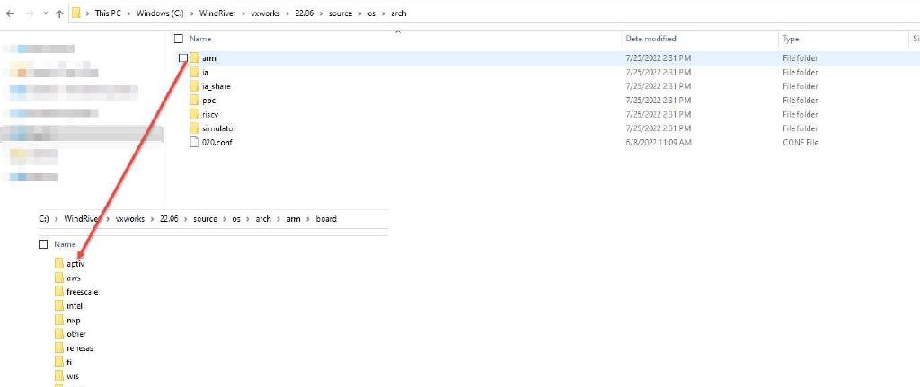 VxWorks Directory Structure and Package Management · VxWorks6