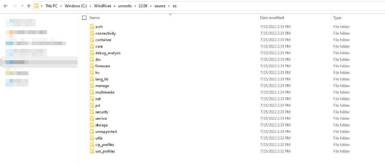 VxWorks Directory Structure and Package Management · VxWorks6